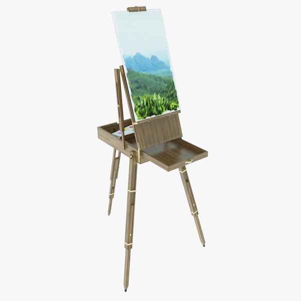 Easel 3D Models for Download | TurboSquid