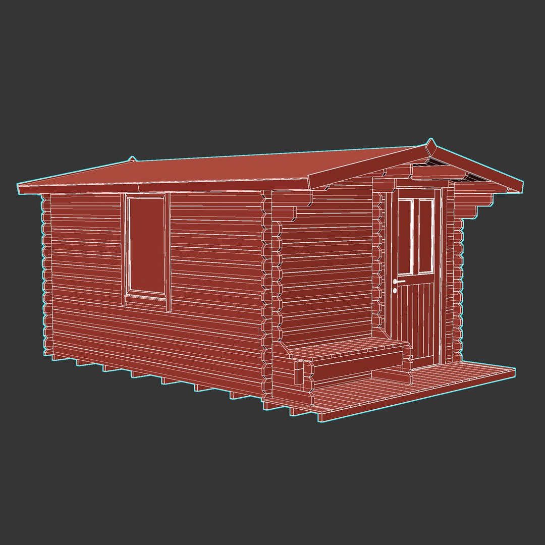 Garden House 7 3D Model - TurboSquid 2188553