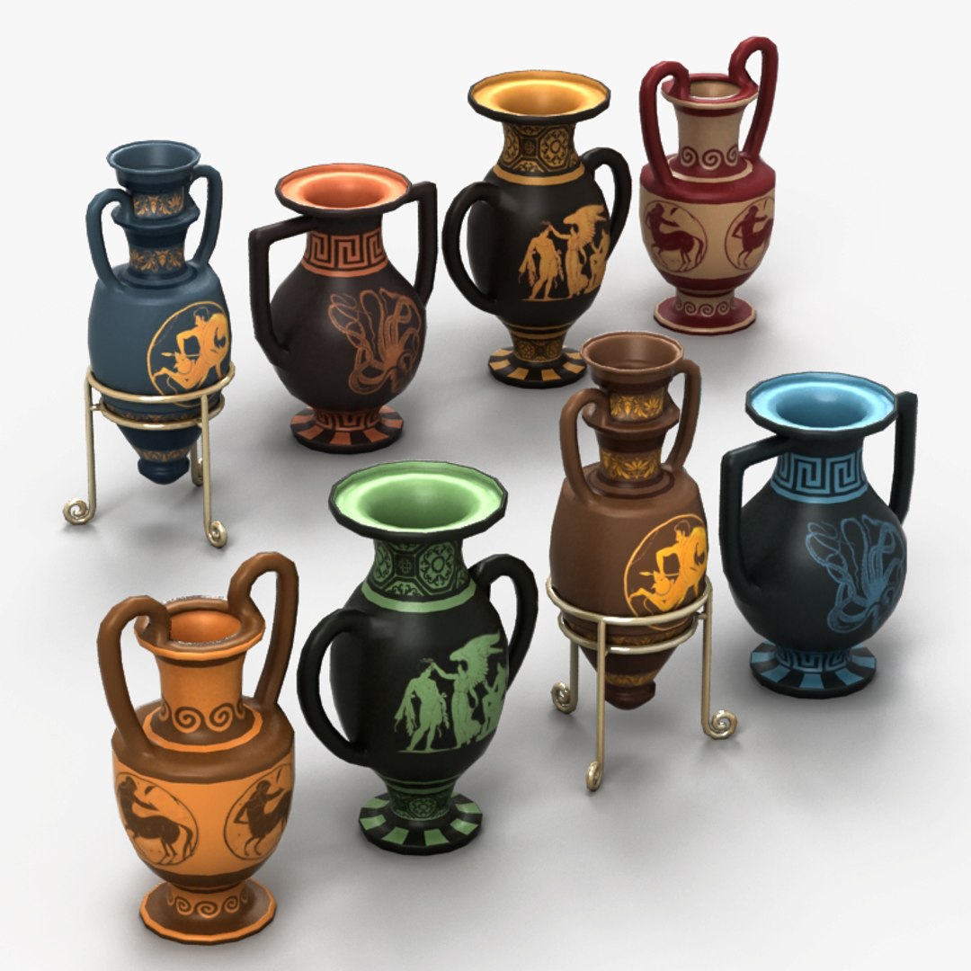 Max Ancient Greek Amphora