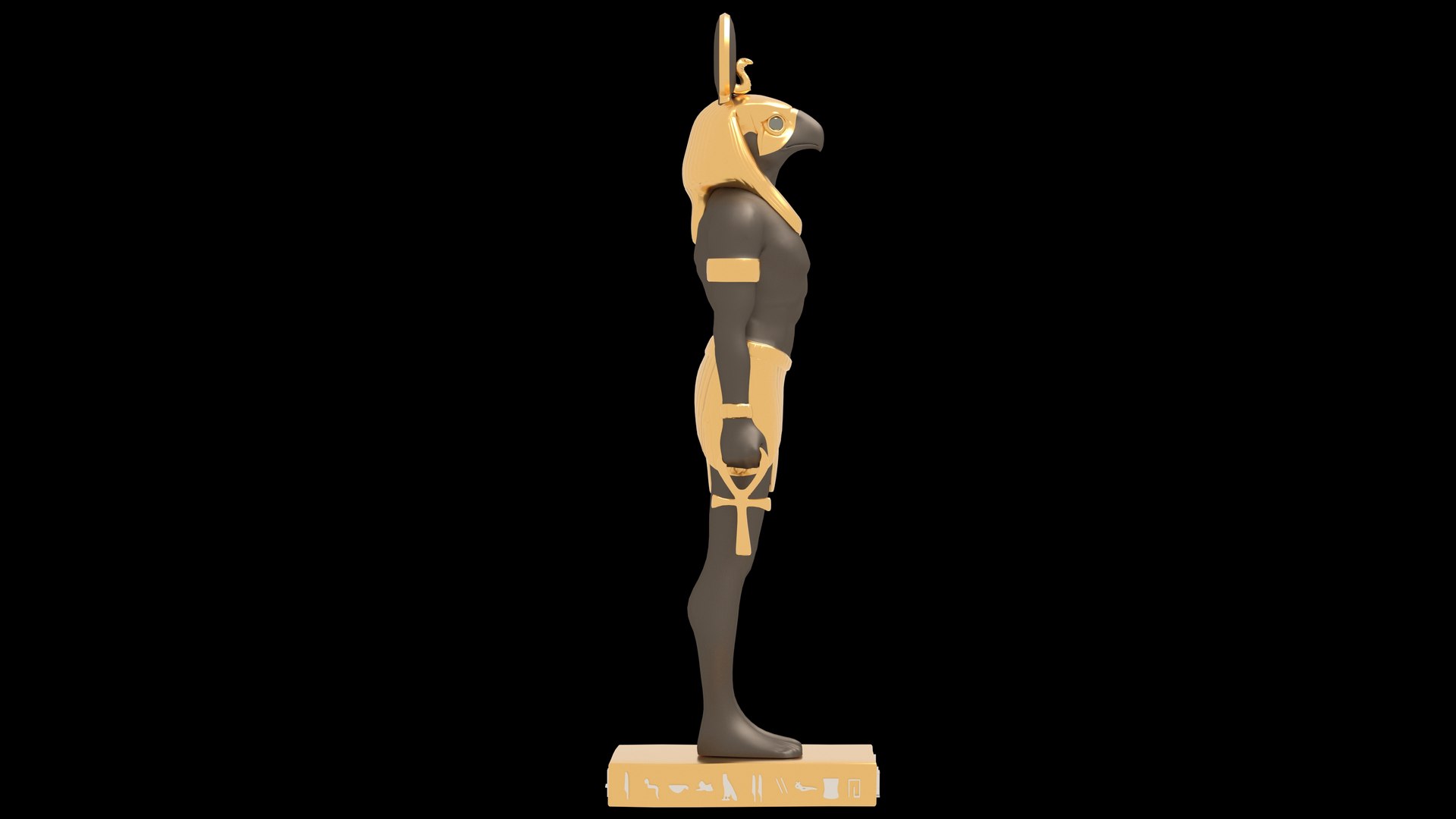 Ancient Egyptian God Horus 3D Model - TurboSquid 1970978