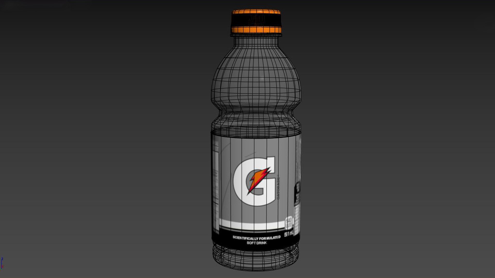 Gatorade Bottle Model - TurboSquid 2259950
