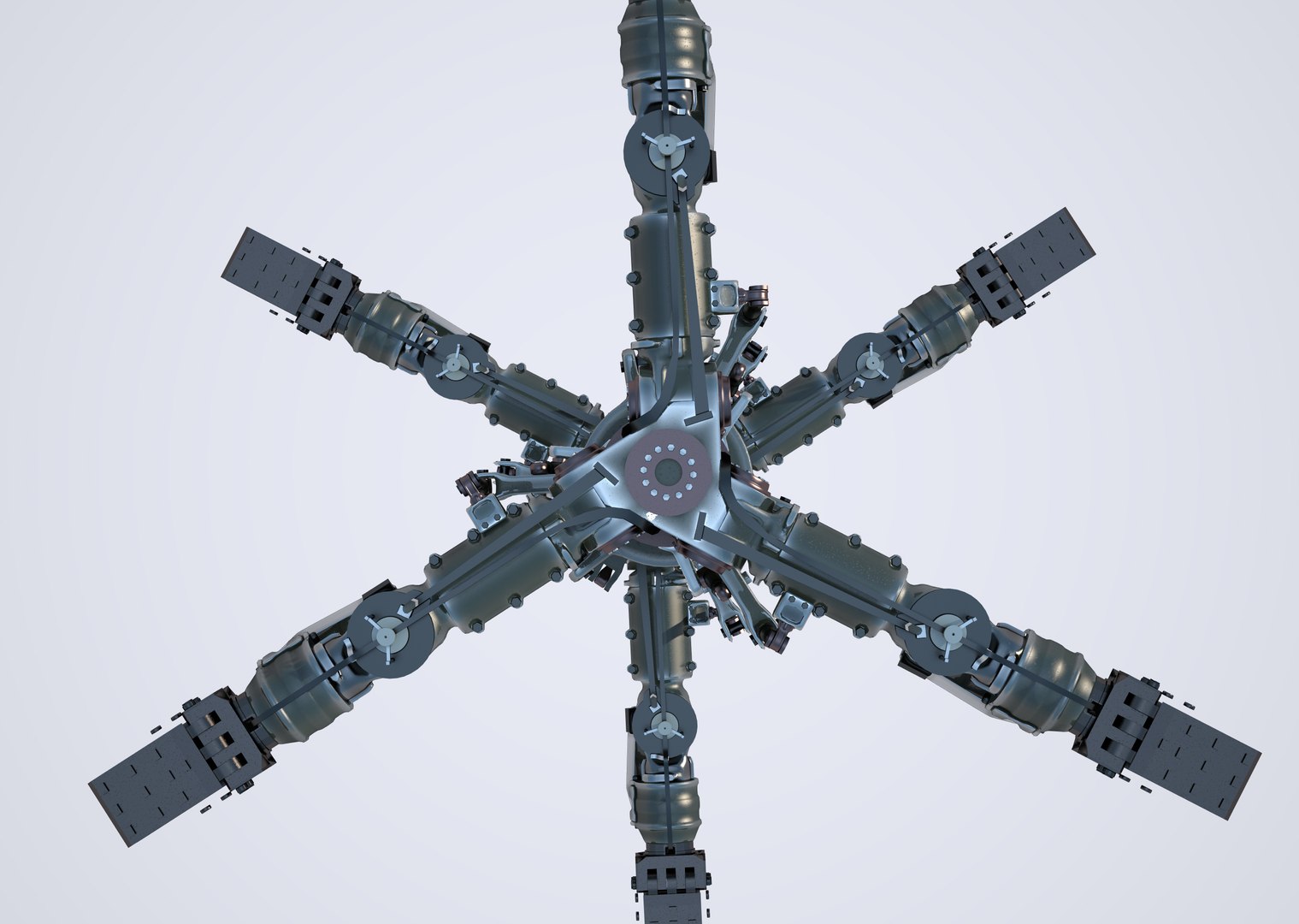 Swashplate Ka-32a Helicopter Model - TurboSquid 1519284