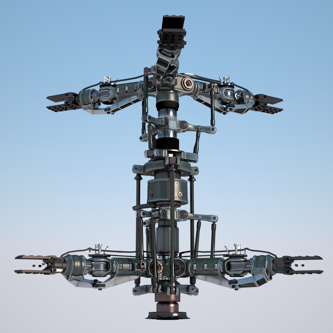Swashplate Ka-32a Helicopter Model - TurboSquid 1519284