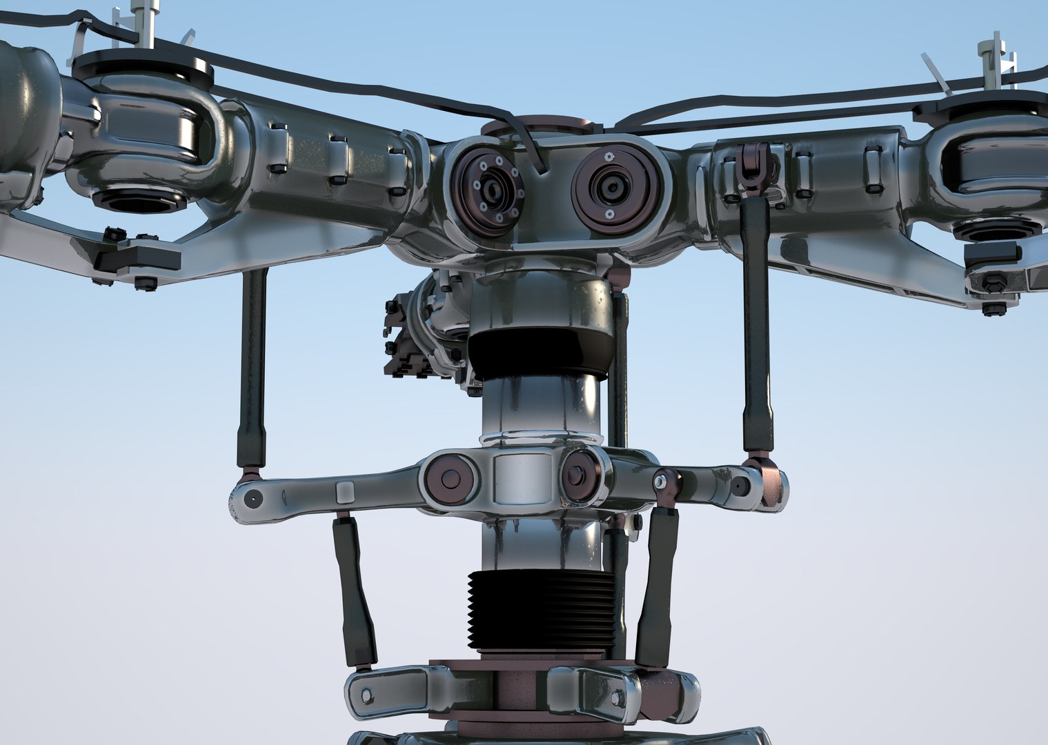 Swashplate Ka-32a Helicopter Model - TurboSquid 1519284