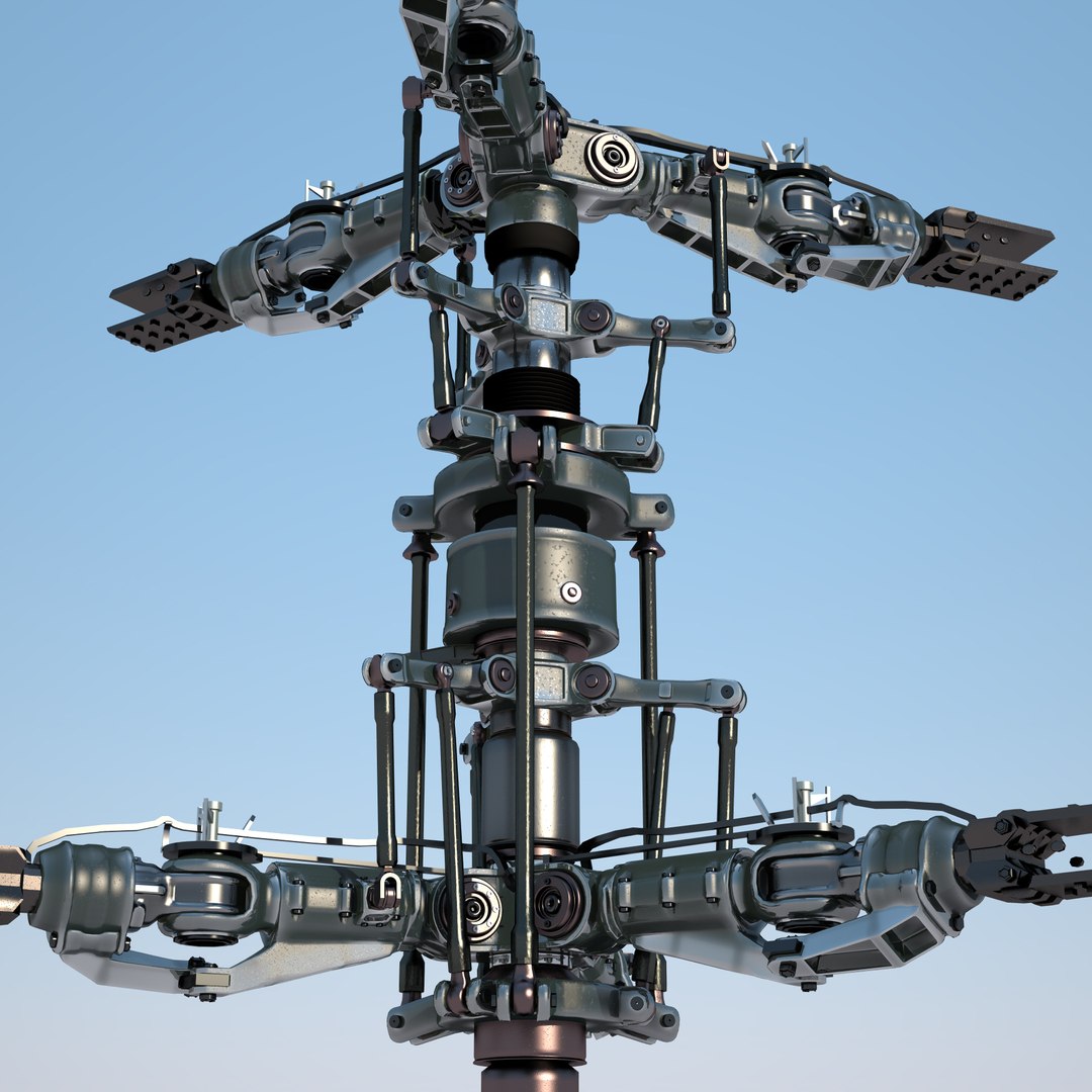 Swashplate Ka-32a Helicopter Model - TurboSquid 1519284