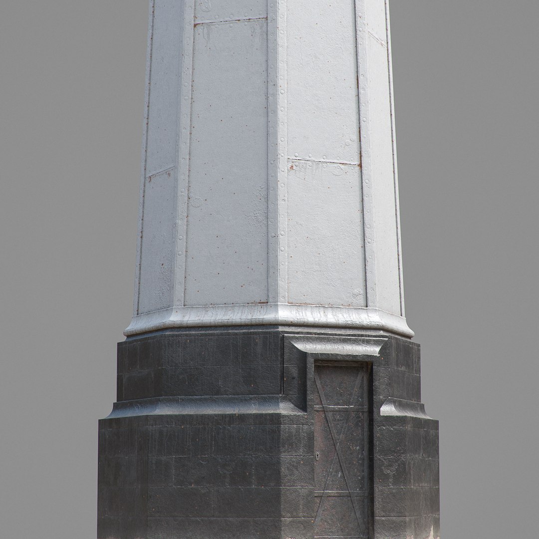 3D Old Metal Lighthouse - TurboSquid 2261797