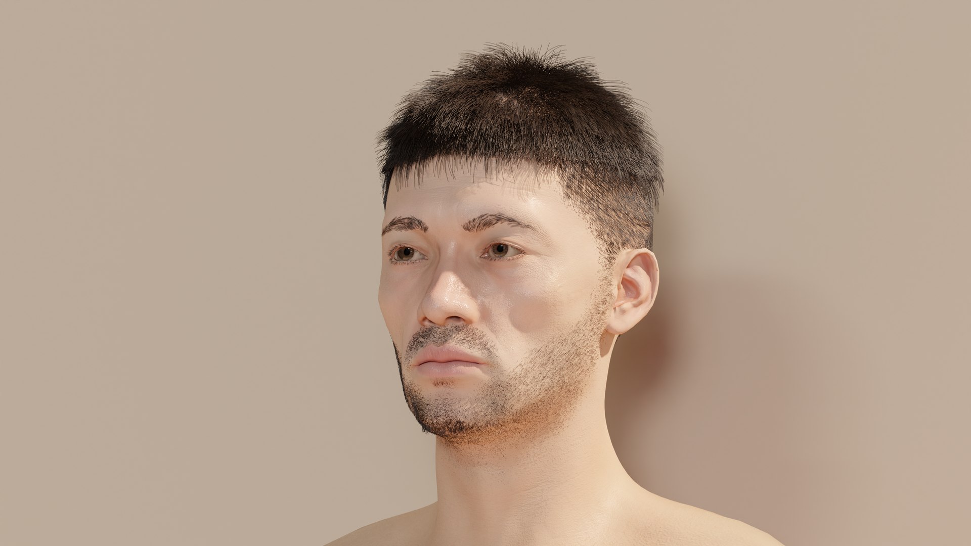 Hwan V3 Rigged - Photorealistic 4k Character 3D Model - TurboSquid 2150327