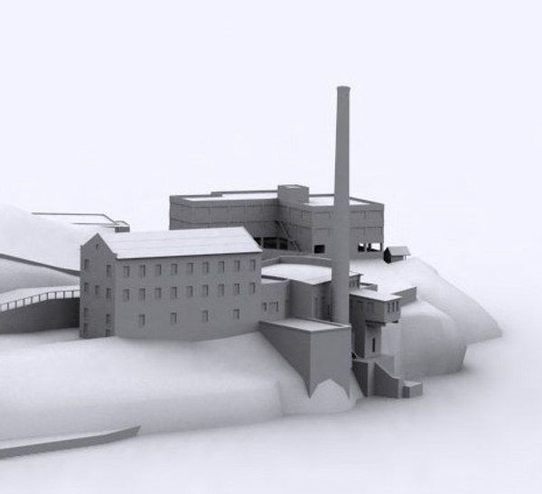 alcatraz island 3d model