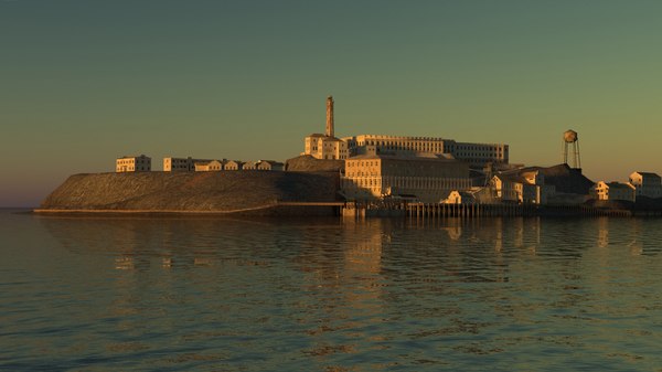 3D Alcatraz Models | TurboSquid