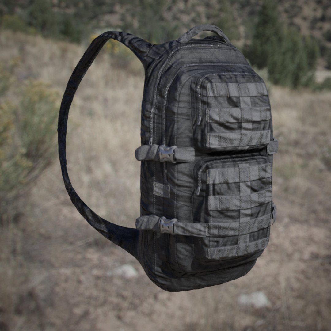 3D Military Backpack Camos Jungle - TurboSquid 1376223