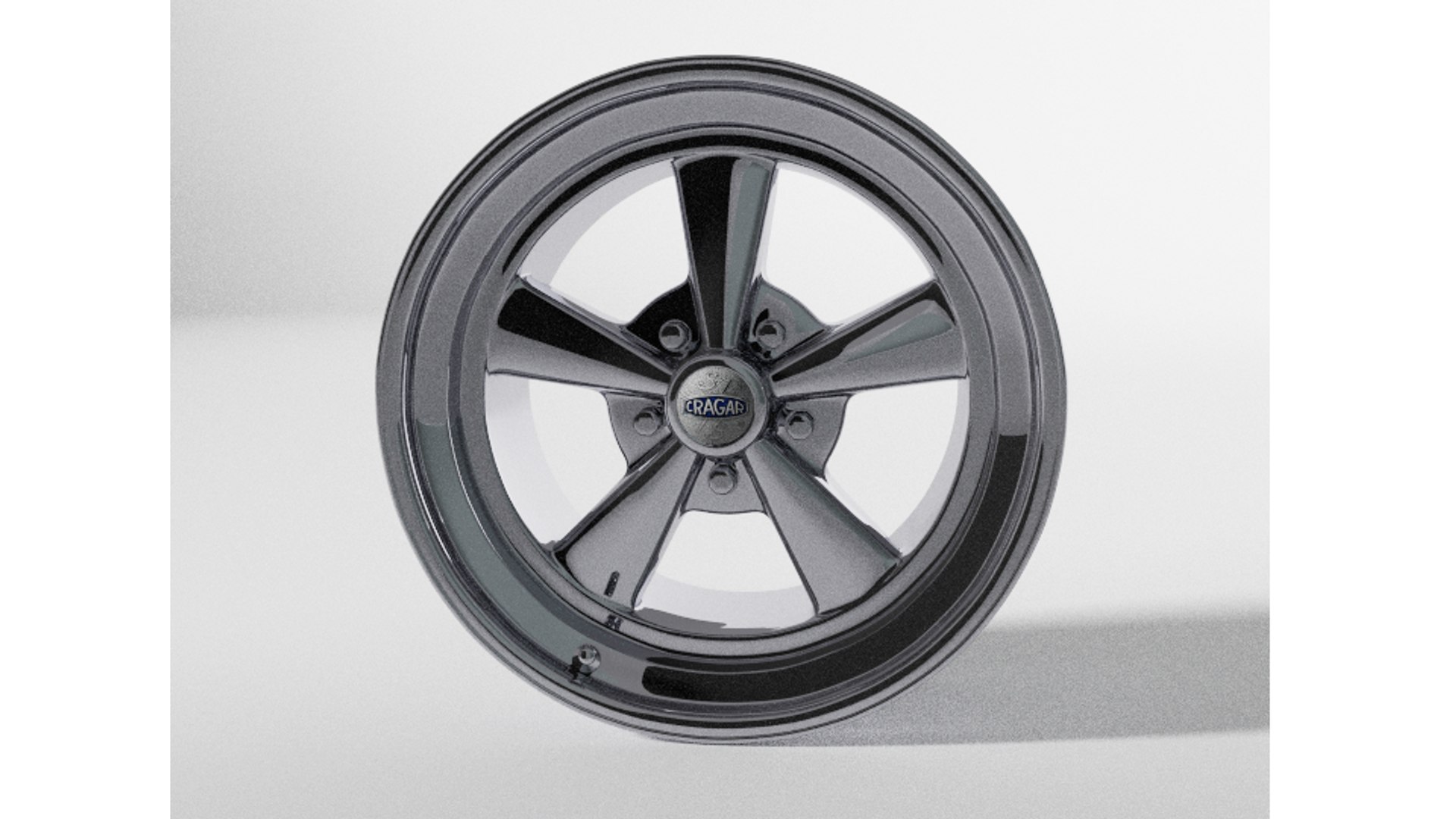 3d Model Wheel Cragar Muscle