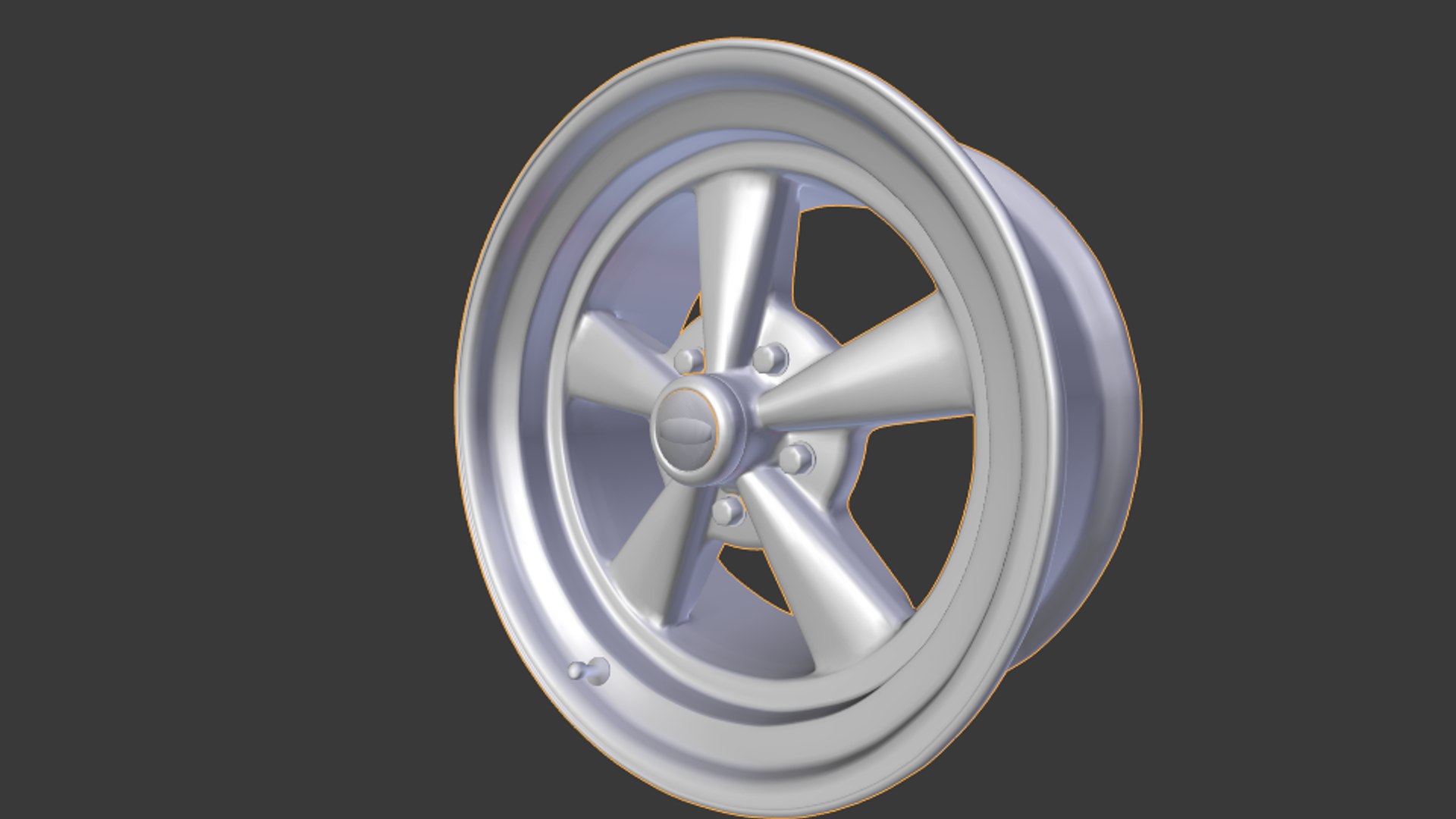 3d Model Wheel Cragar Muscle