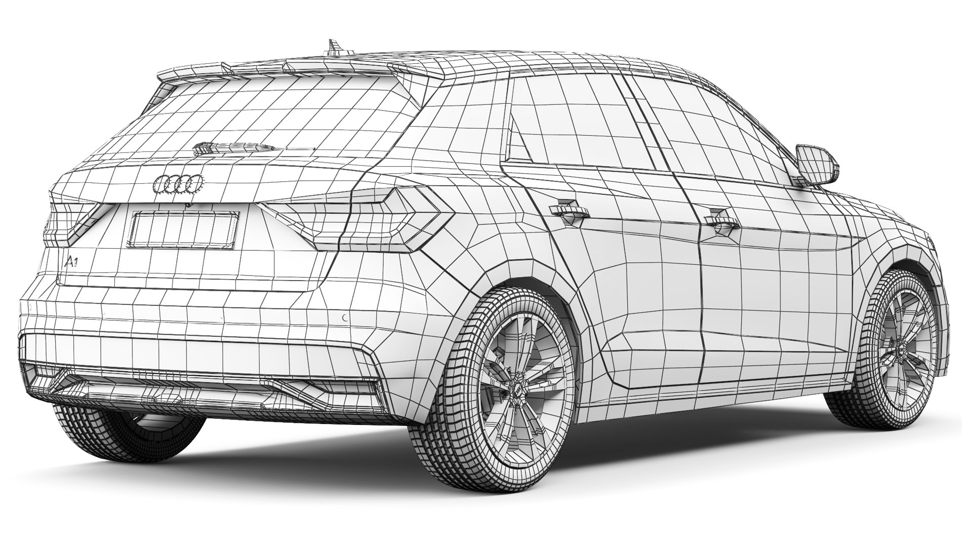 3D Audi A1 2019 Model - TurboSquid 2310544