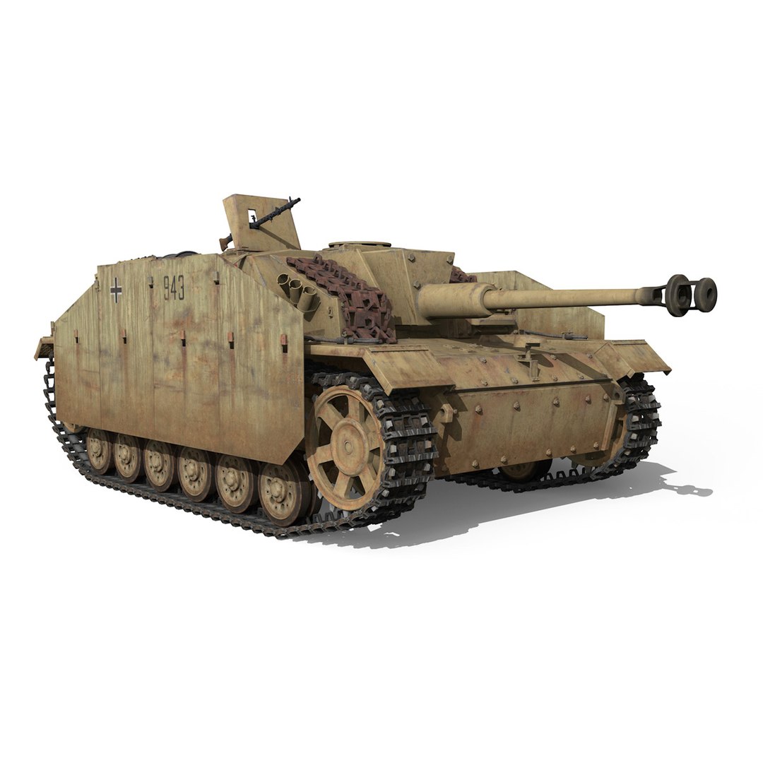 3d Model Stug 3 - G