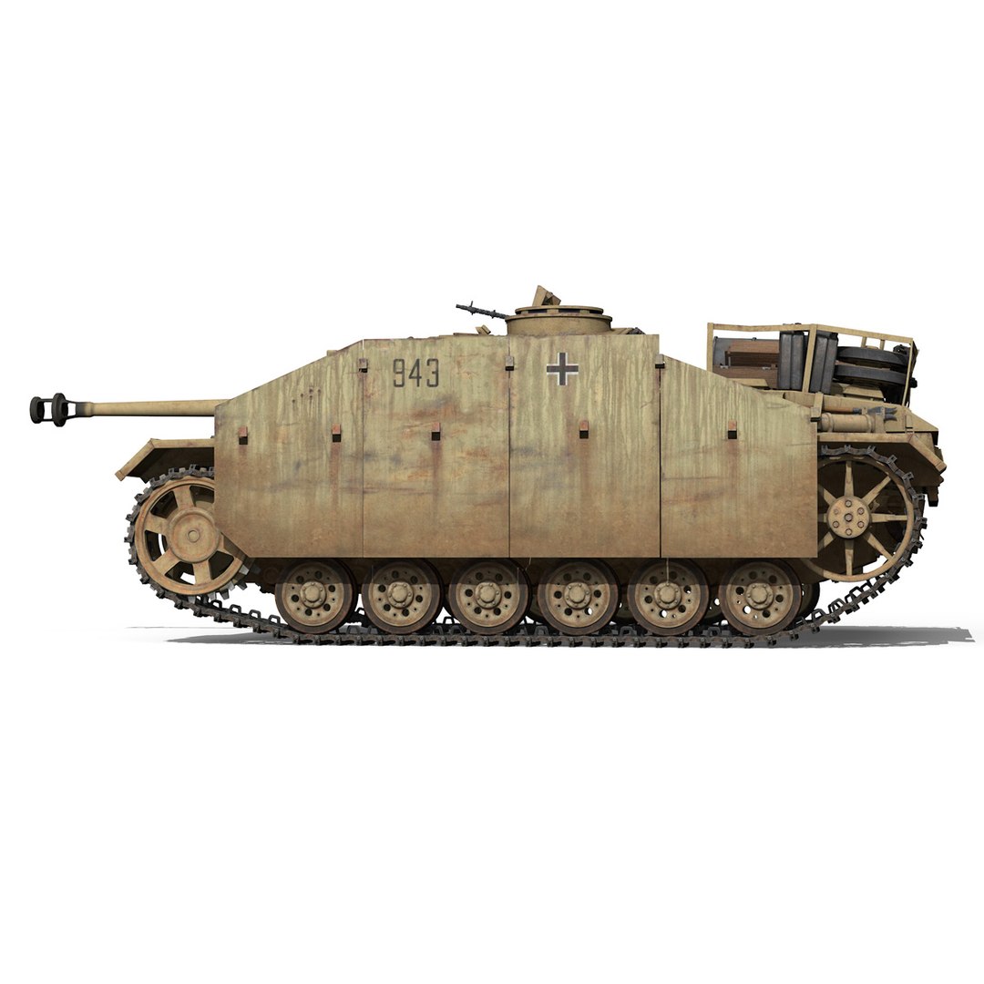 3d Model Stug 3 - G