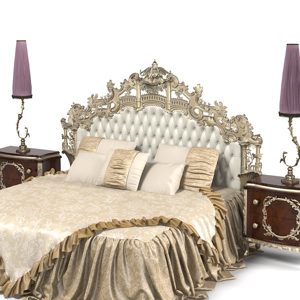 jumbo regency classic bedroom 3d model