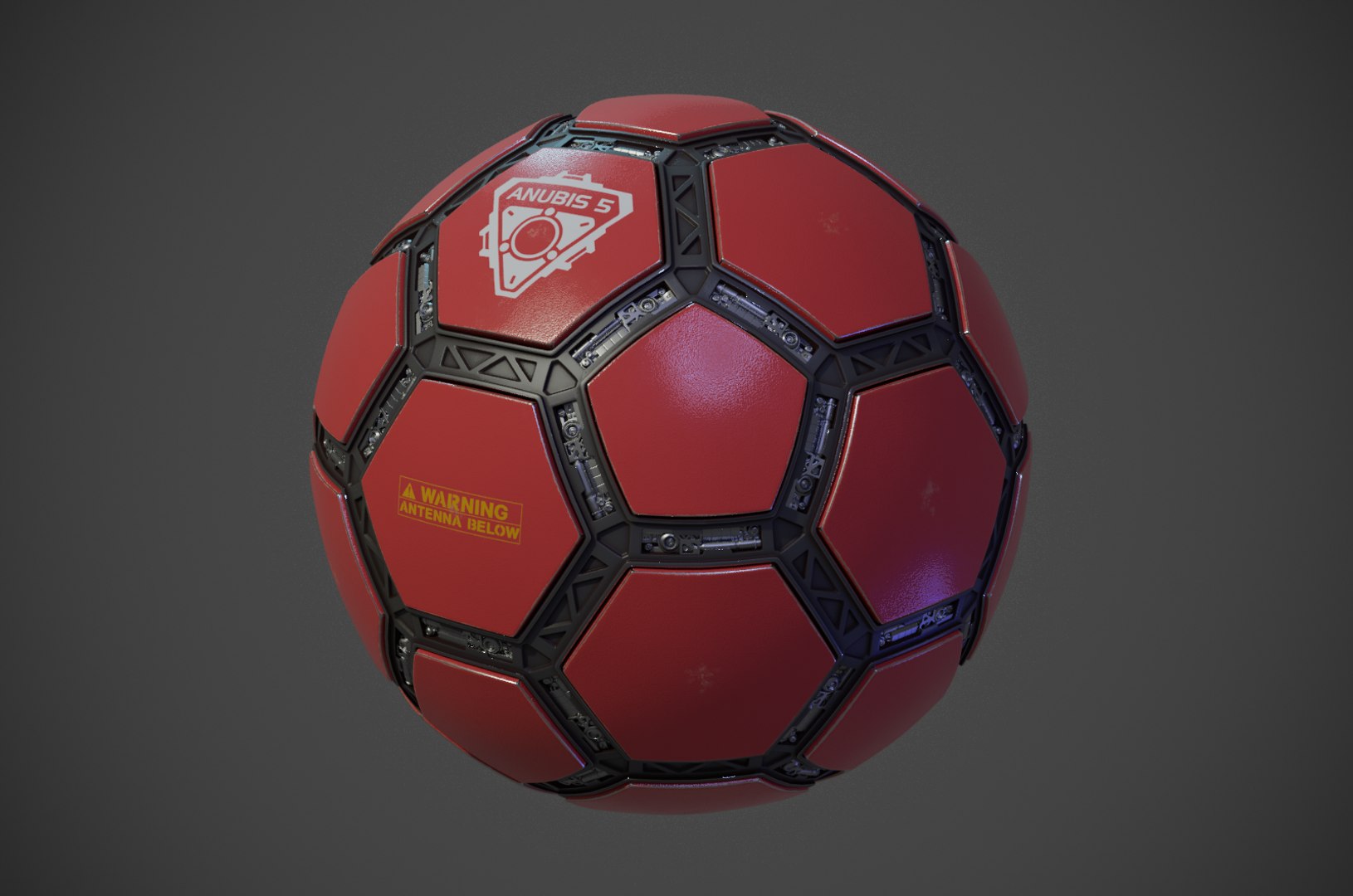 Sci-fi Mechanical Football Polygonal Ball 3D Model 3D - TurboSquid 2239939