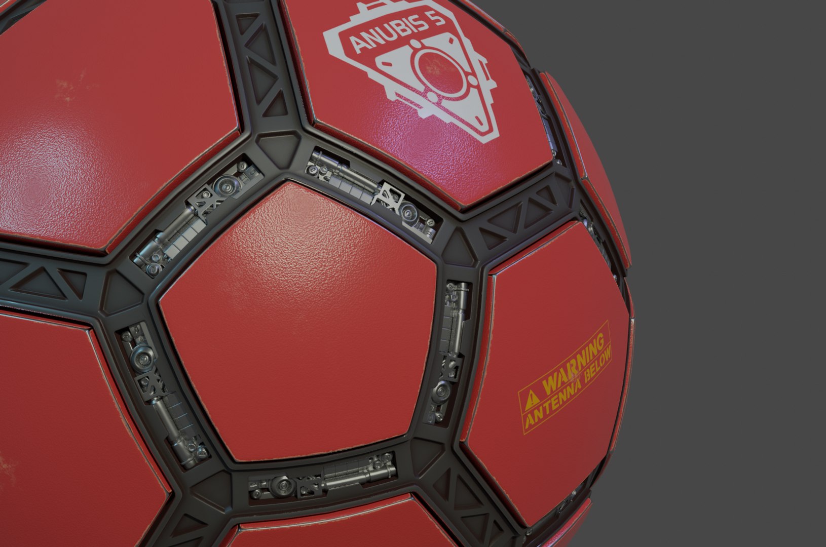 Sci-fi Mechanical Football Polygonal Ball 3D Model 3D - TurboSquid 2239939