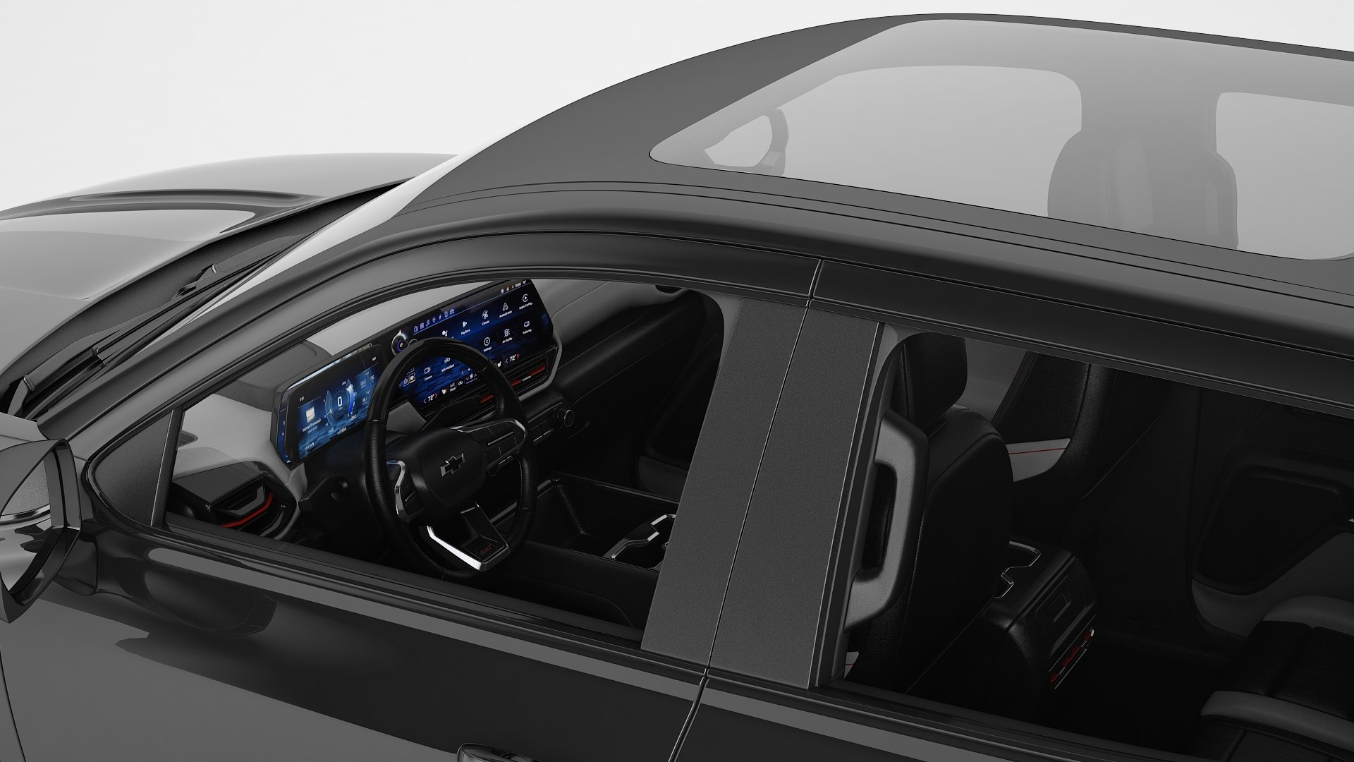 3D Chevrolet Silverado EV RST 2024 Black - TurboSquid 2000044