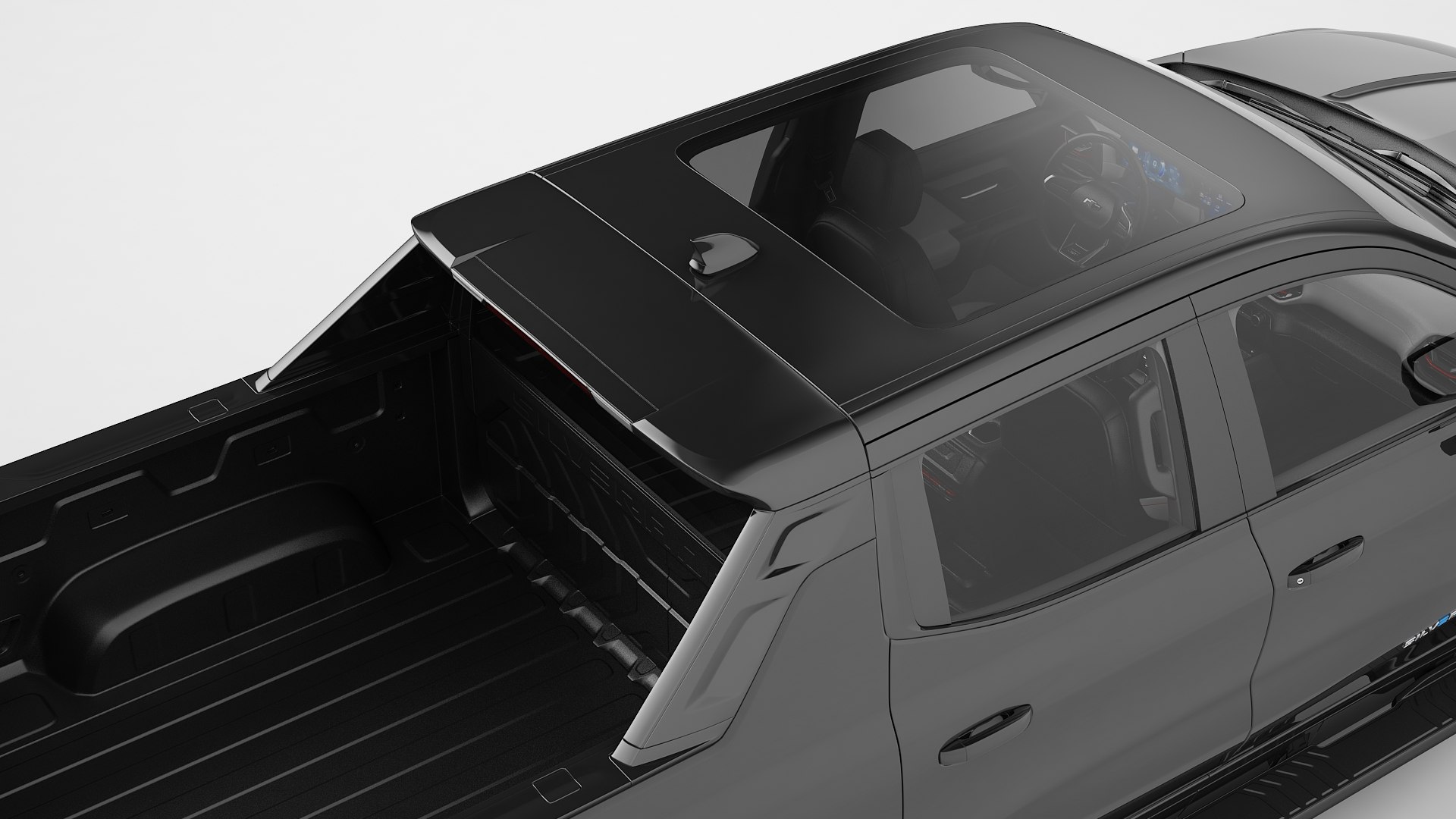 3D Chevrolet Silverado EV RST 2024 Black - TurboSquid 2000044