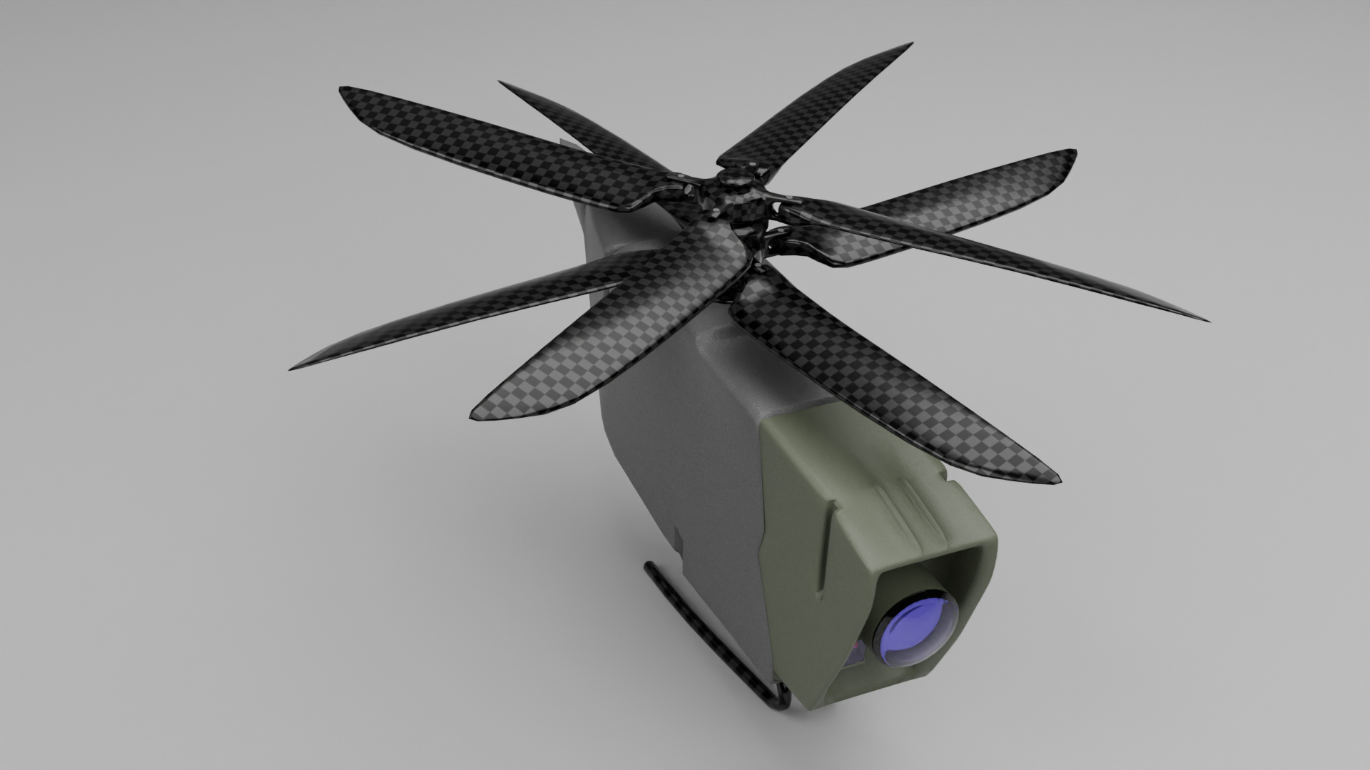 Free Pirhanna Recon Drone Concept 3D - TurboSquid 2237635