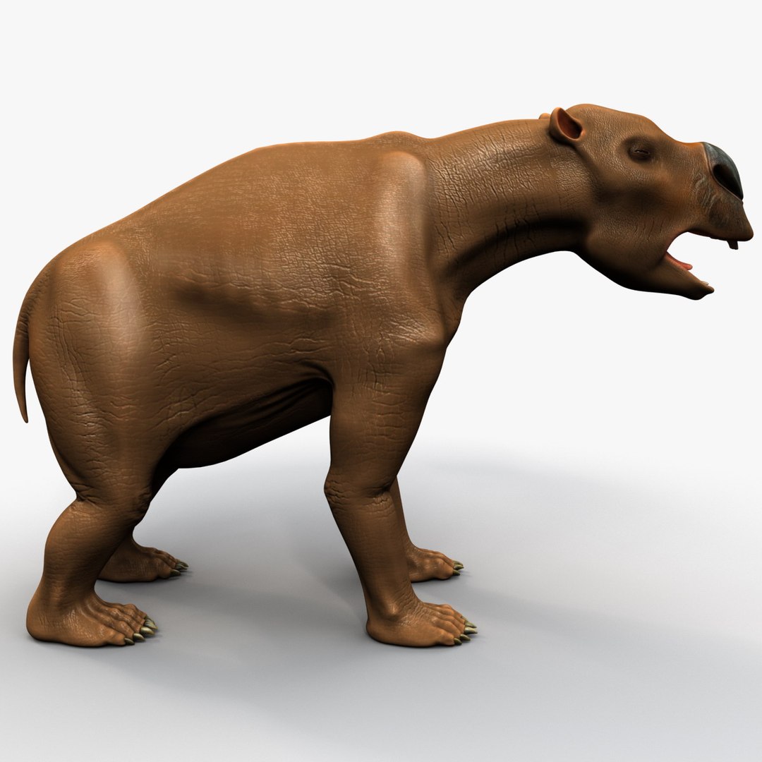 diprotodon 3d model