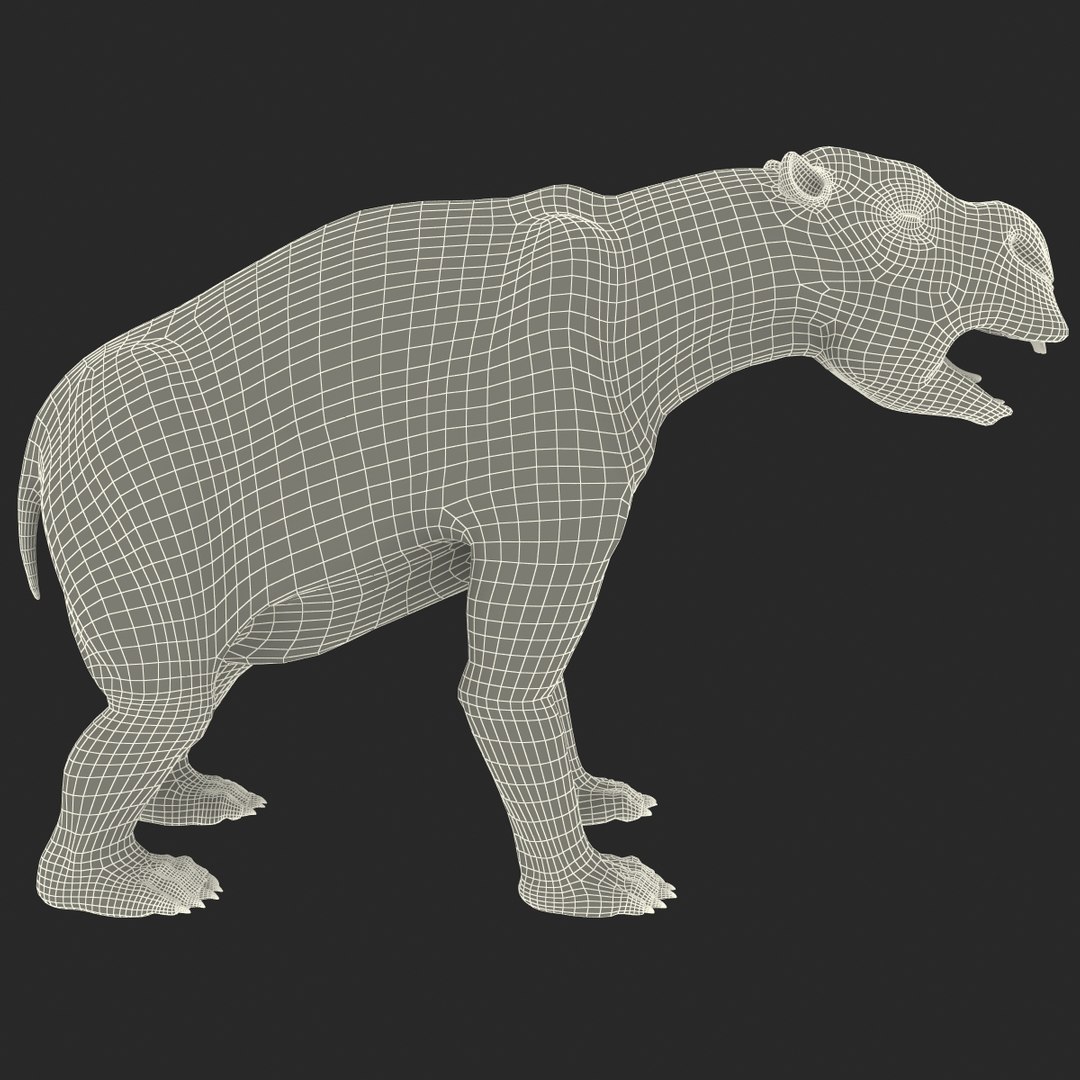 diprotodon 3d model