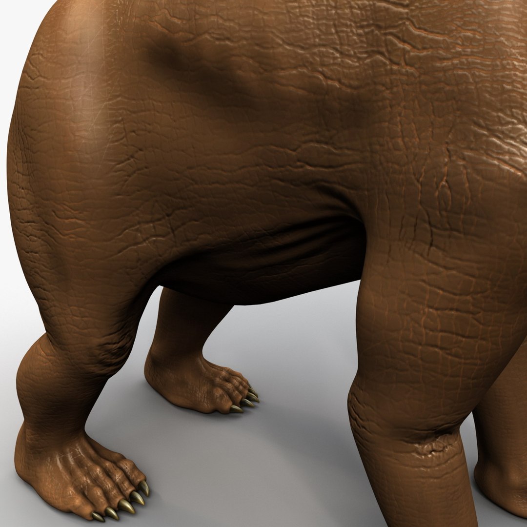 diprotodon 3d model