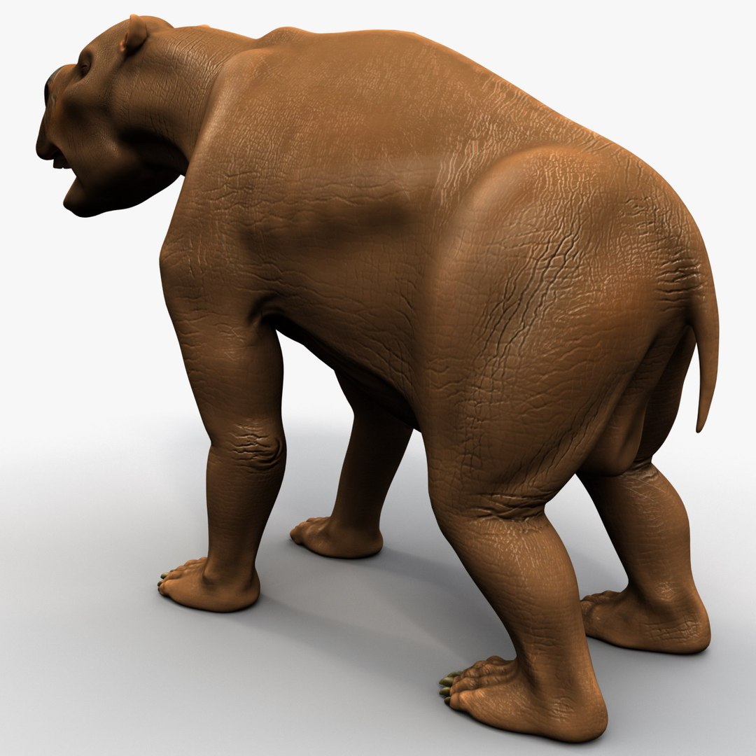 diprotodon 3d model