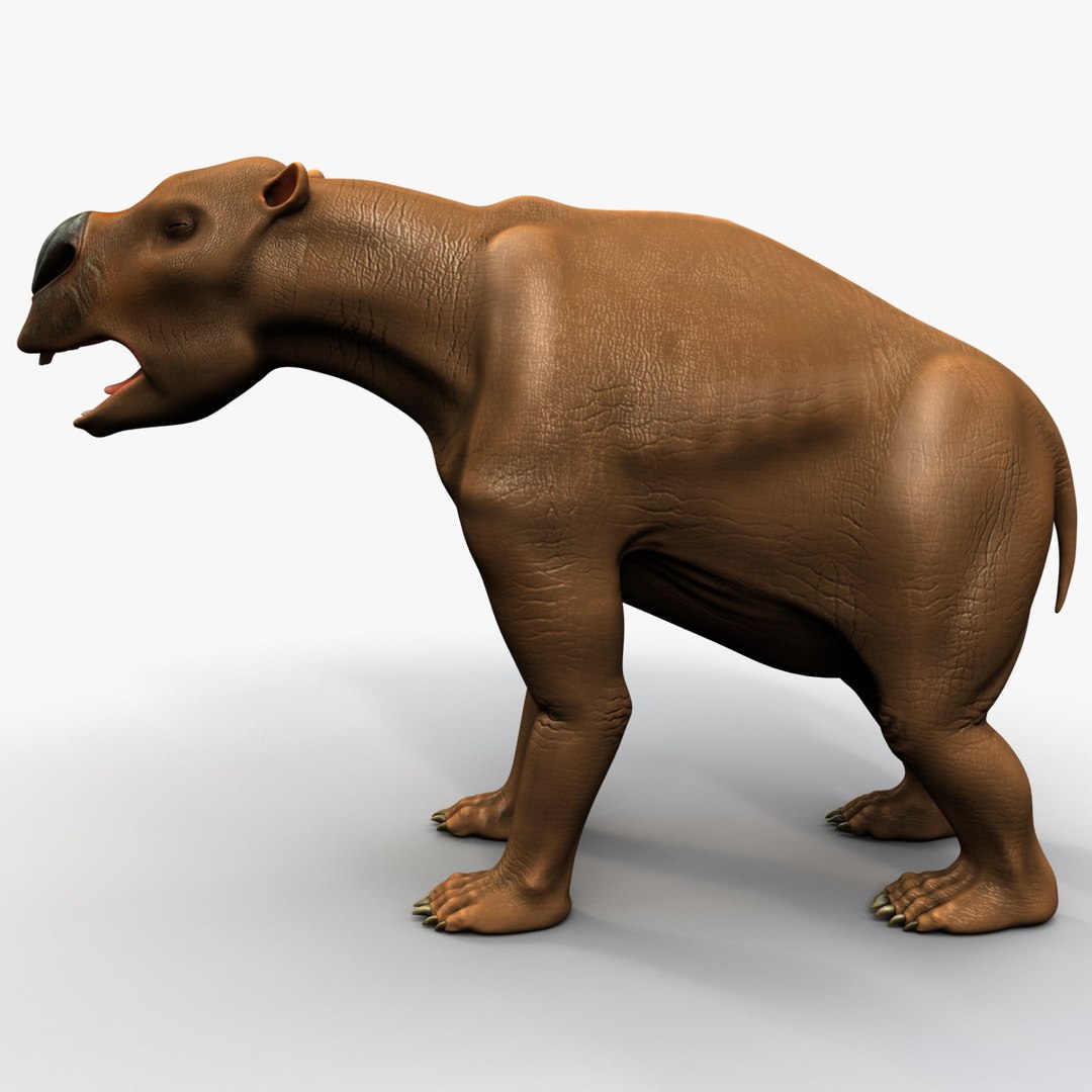 diprotodon 3d model