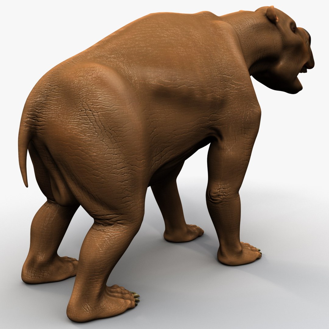 diprotodon 3d model