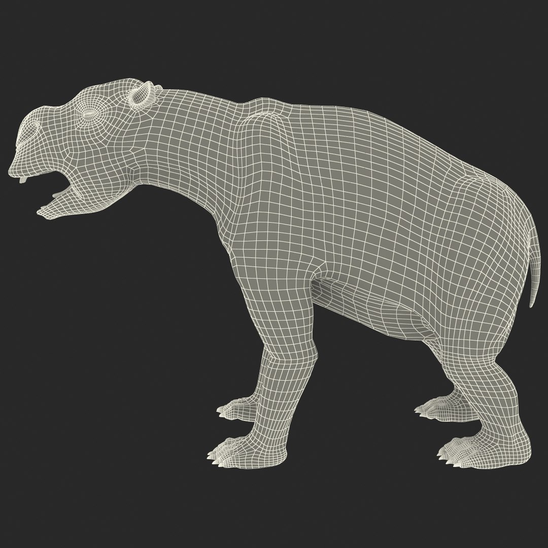 diprotodon 3d model