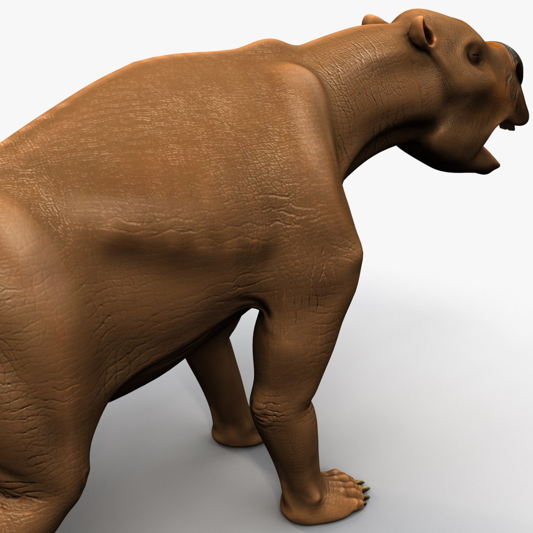 diprotodon 3d model