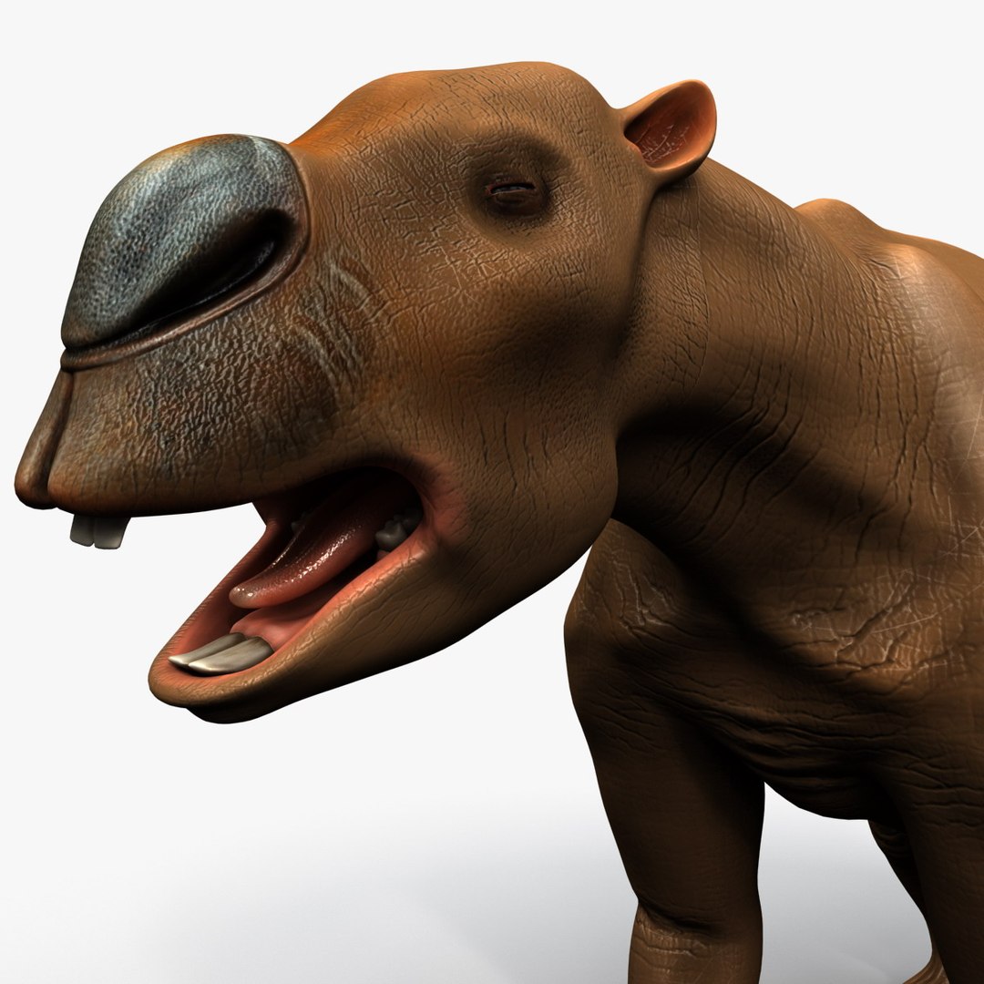 diprotodon 3d model