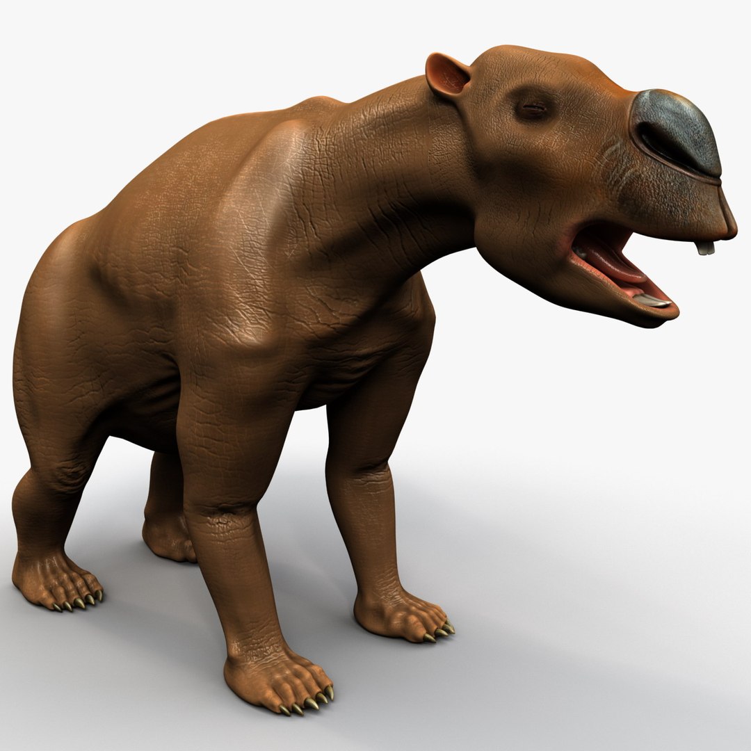 diprotodon 3d model