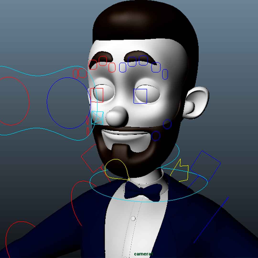 3D Character Rig Josh - TurboSquid 1495999