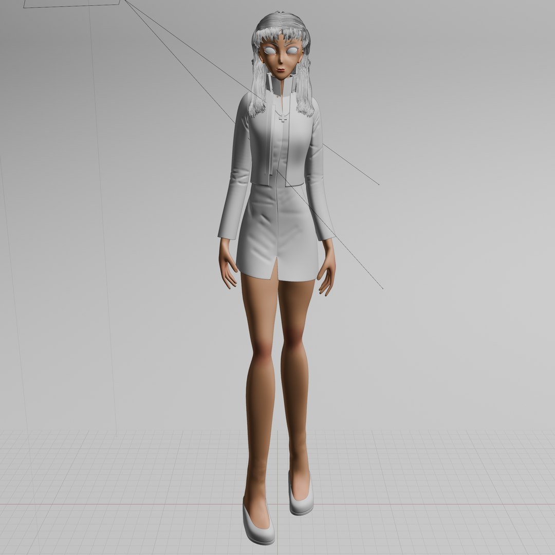 3D Misato Katsuragi 3D Sculpt Model - TurboSquid 2345389