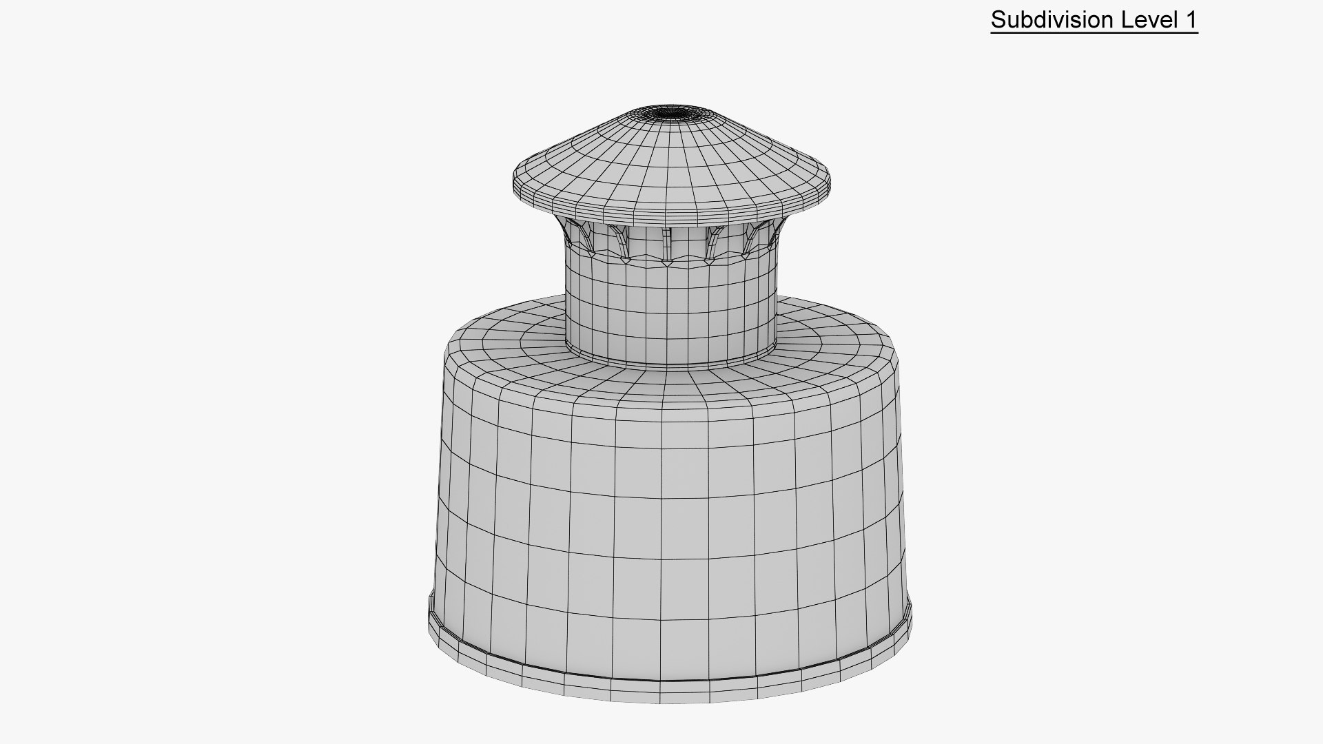 Push Pull Cap 3D Model - TurboSquid 1909893