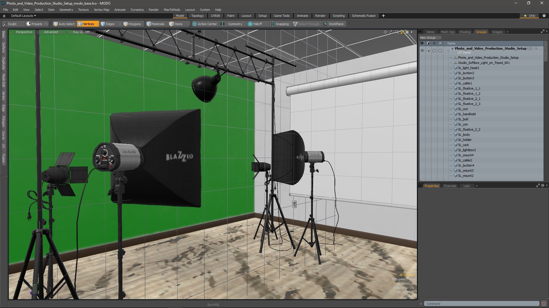 3D Photo And Video Production Studio Setup - TurboSquid 2302427