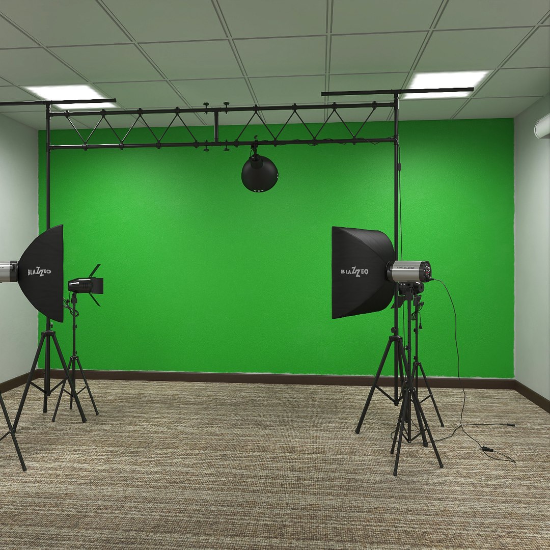 3D Photo And Video Production Studio Setup - TurboSquid 2302427
