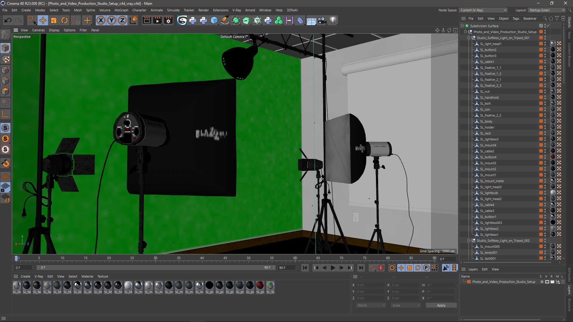 3D Photo And Video Production Studio Setup - TurboSquid 2302427