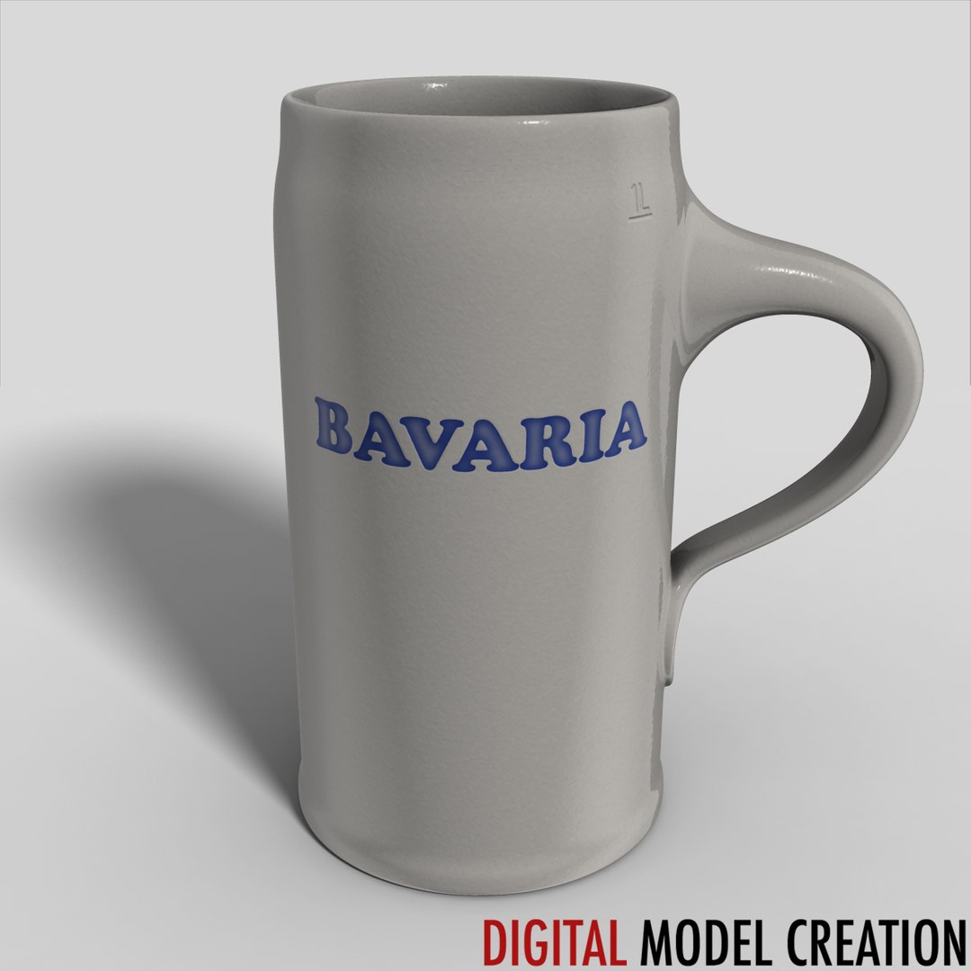 Beer Stein 3d Obj