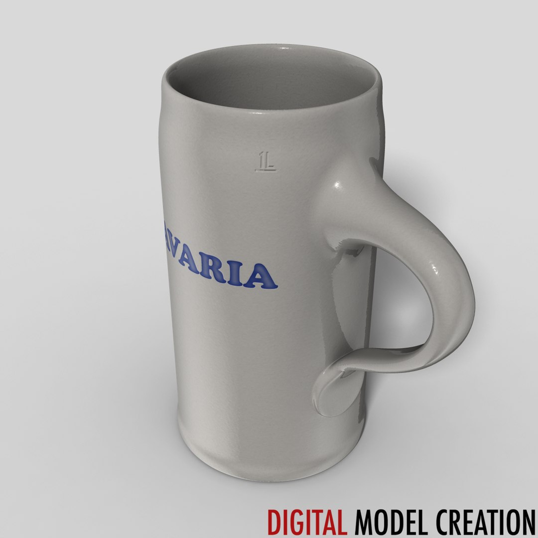 Beer Stein 3d Obj