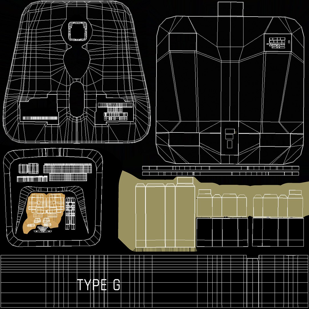 Electrical Plug Type G Adapter Black 3D Model - TurboSquid 1838084