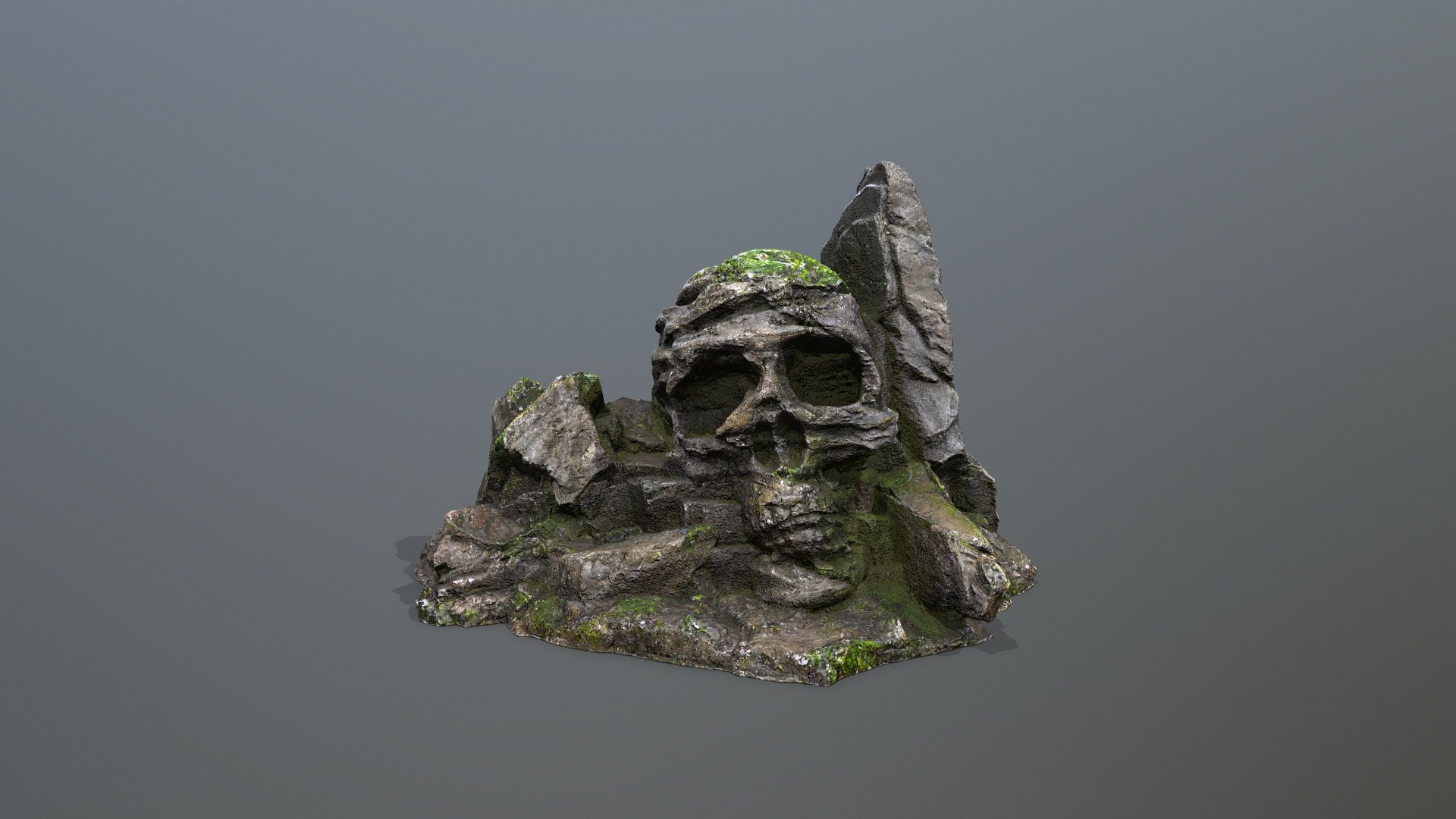 3D Skull Rock - TurboSquid 2303497