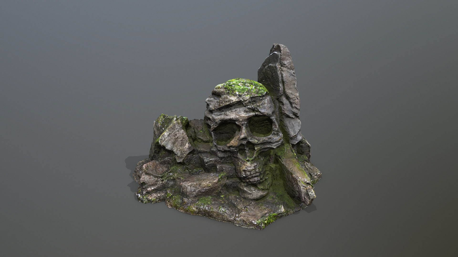 3D Skull Rock - TurboSquid 2303497