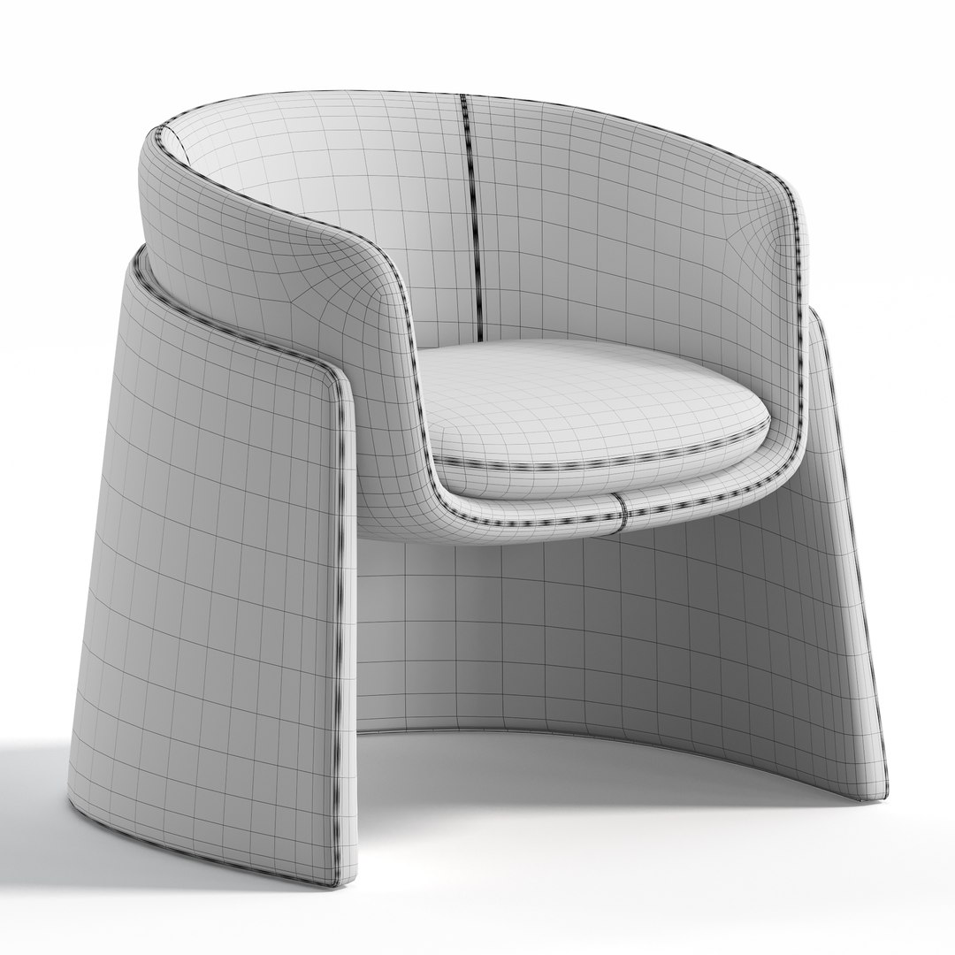 Seba Lounge Chair By Davis Furniture Model - TurboSquid 2136062