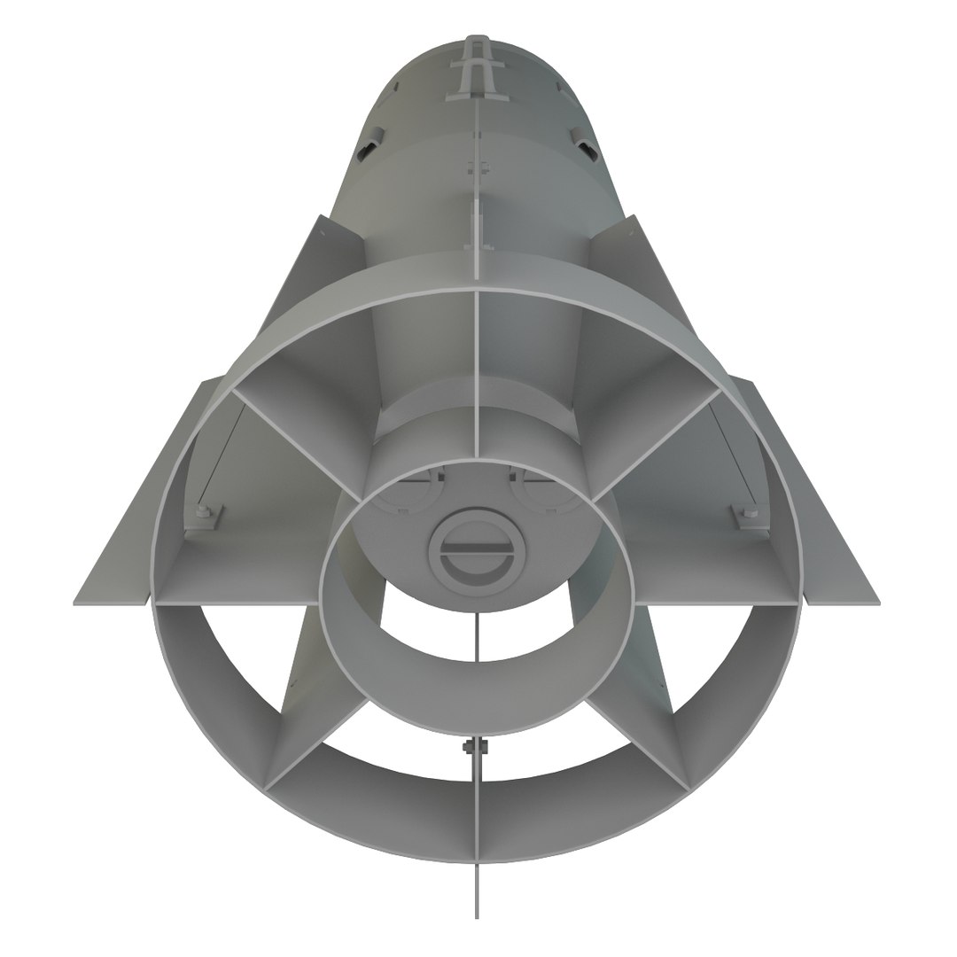 Fab-1500-2600ts Soviet Russian Explosive 3d Obj