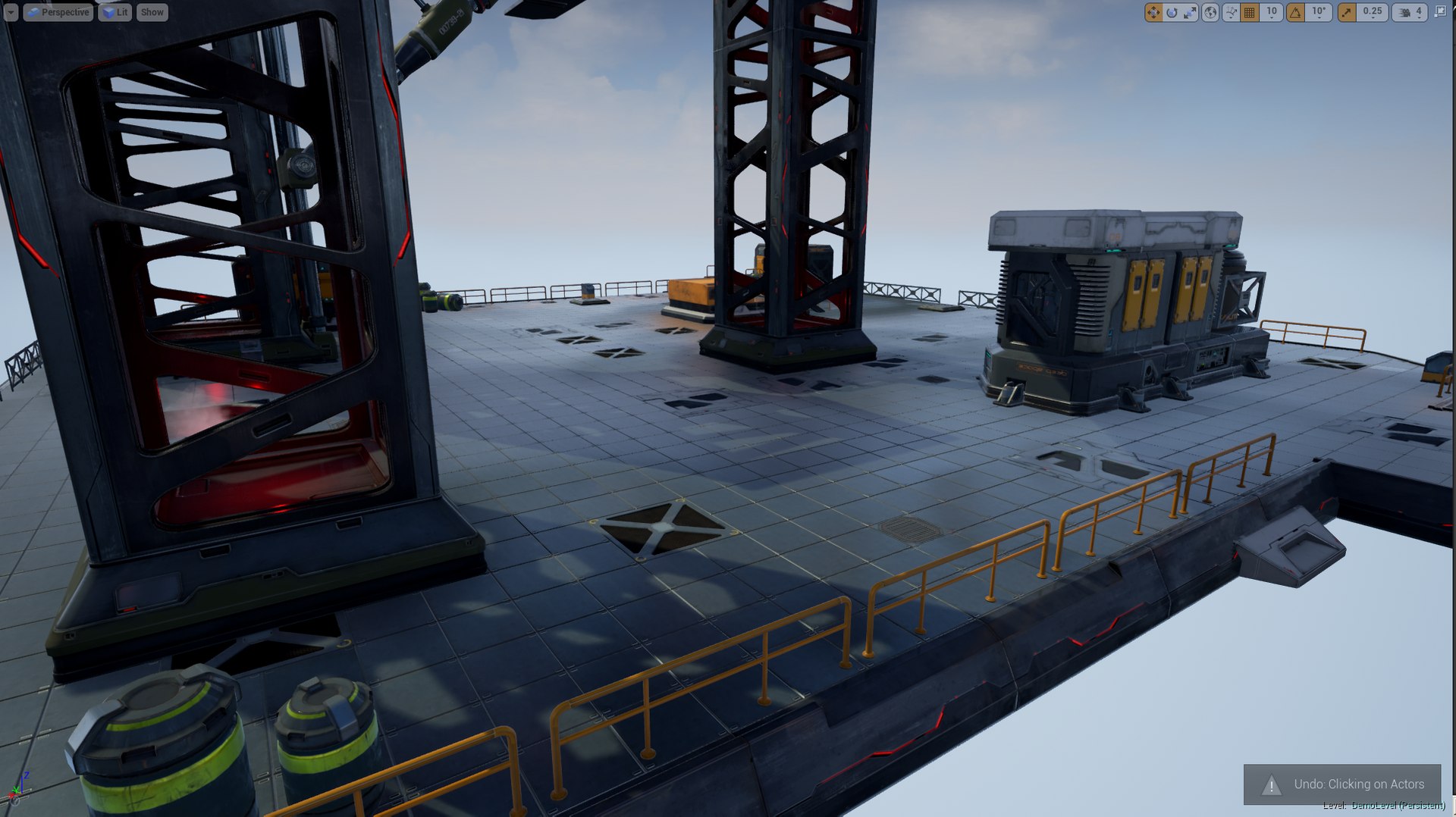 sci-fi space base location x