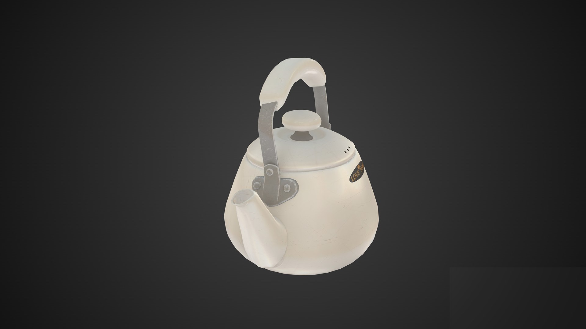 Game Ready Kettle Model - TurboSquid 2045867